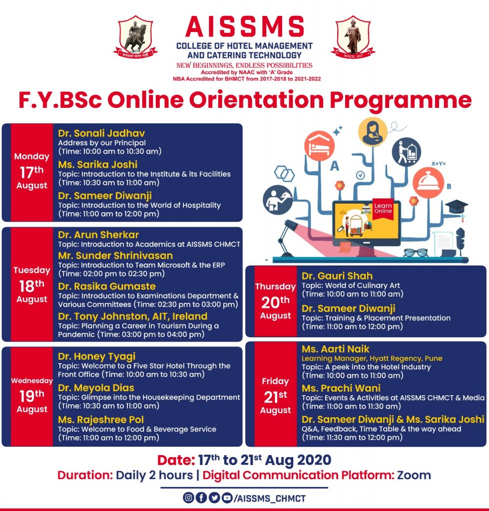 Orientation Program x3 | AISSMS - All india Shri Shivaji Memorial Society