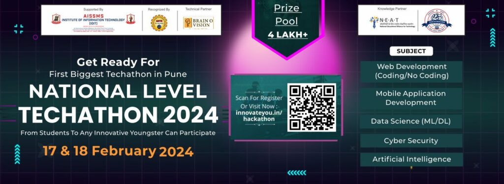 Techathon Slider | AISSMS - All india Shri Shivaji Memorial Society